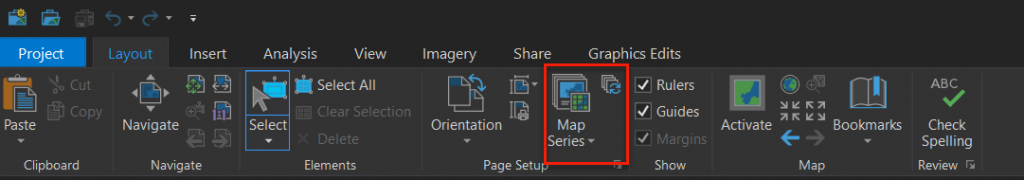 Working with Map Series in ArcPro – Baseline GIS